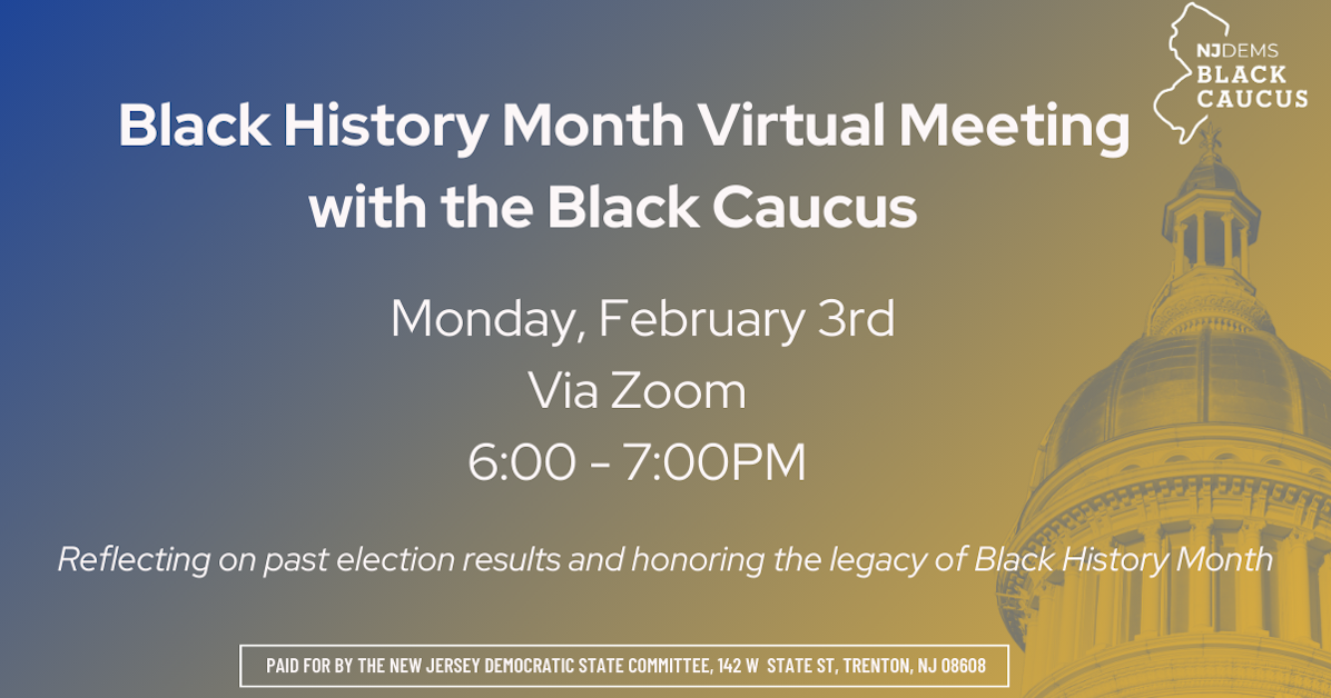 Black History Month Virtual Meeting with the Black Caucus · Mobilize