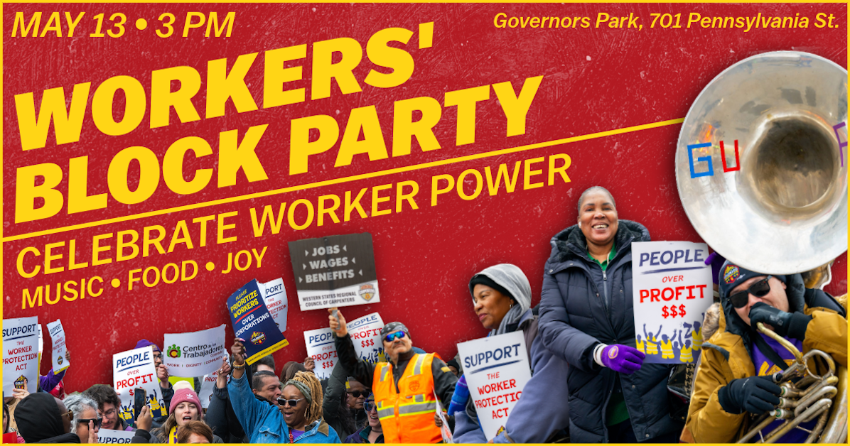Workers' Block Party · Mobilize