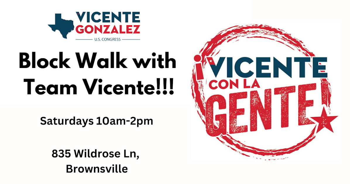 Block Walk with Team Vicente! · Mobilize