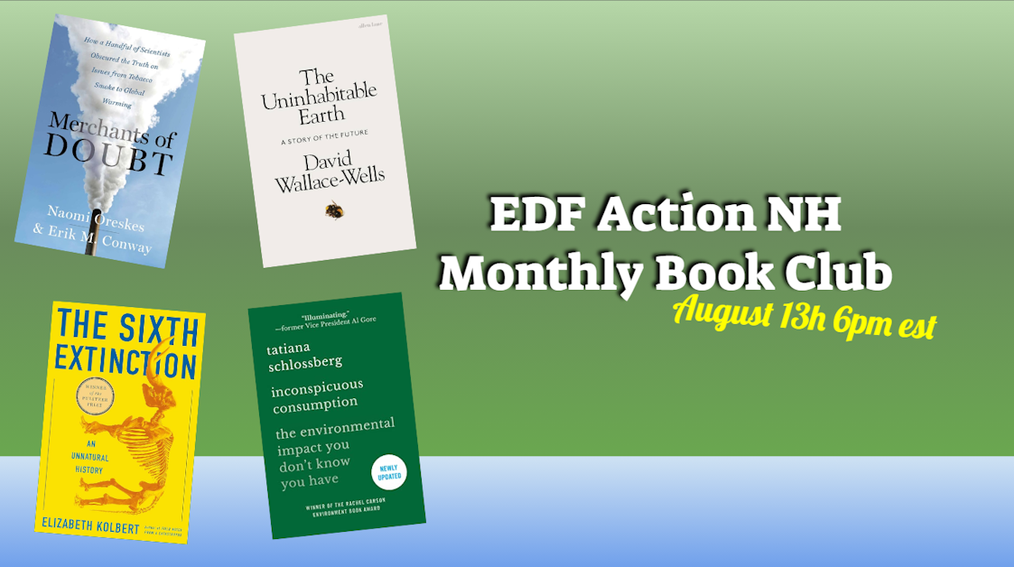 EDF Action NH Enviro Book Club · EDF Action