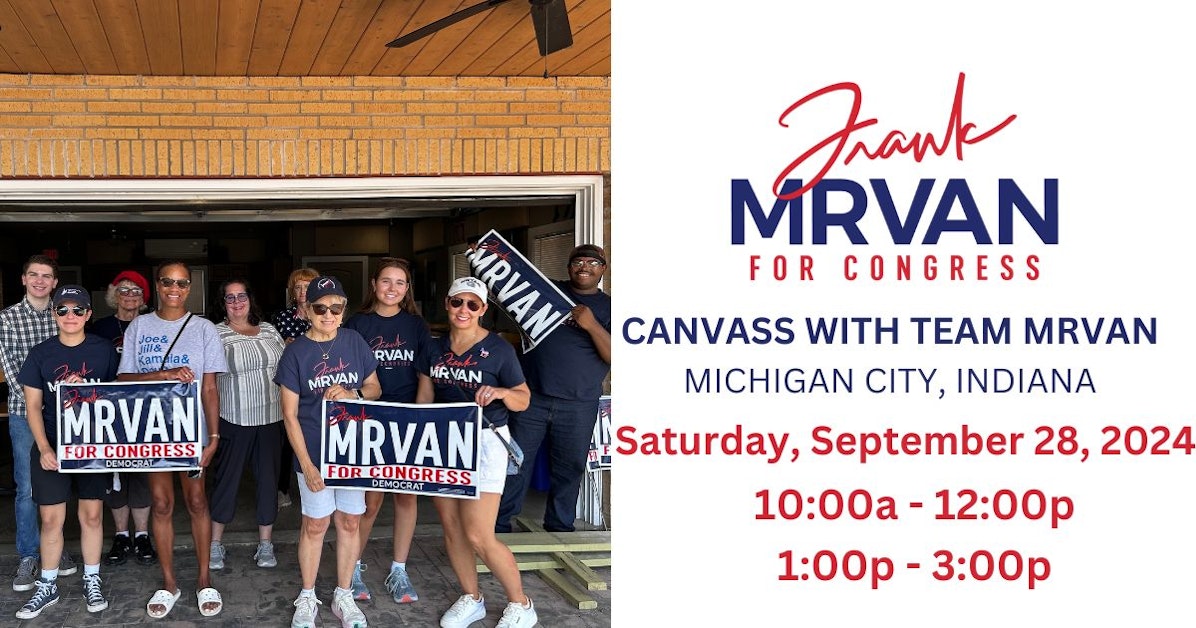 Canvass with Team Mrvan - Michigan City · Human Rights Campaign