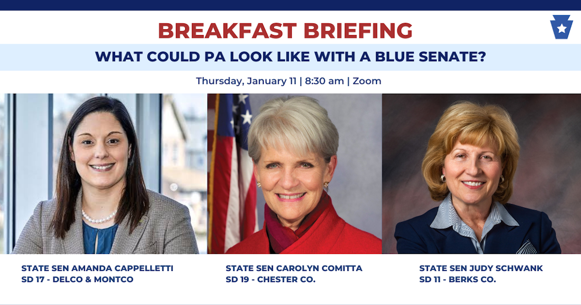 Breakfast Briefing: What could PA look like with a Blue Senate ...