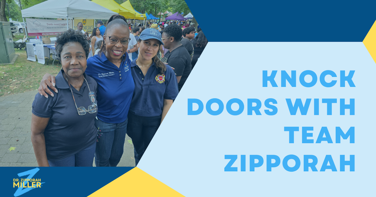 Knock Doors with Team Zipporah in Bowie · Mobilize