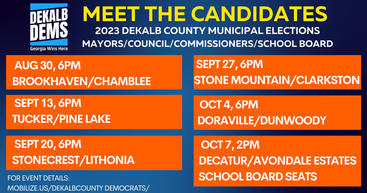 School Board Seats City of Decatur Schools and Atlanta School Board ...