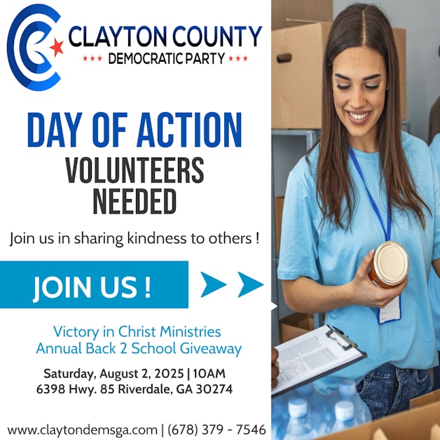 Clayton County Dems Day of Action · Mobilize