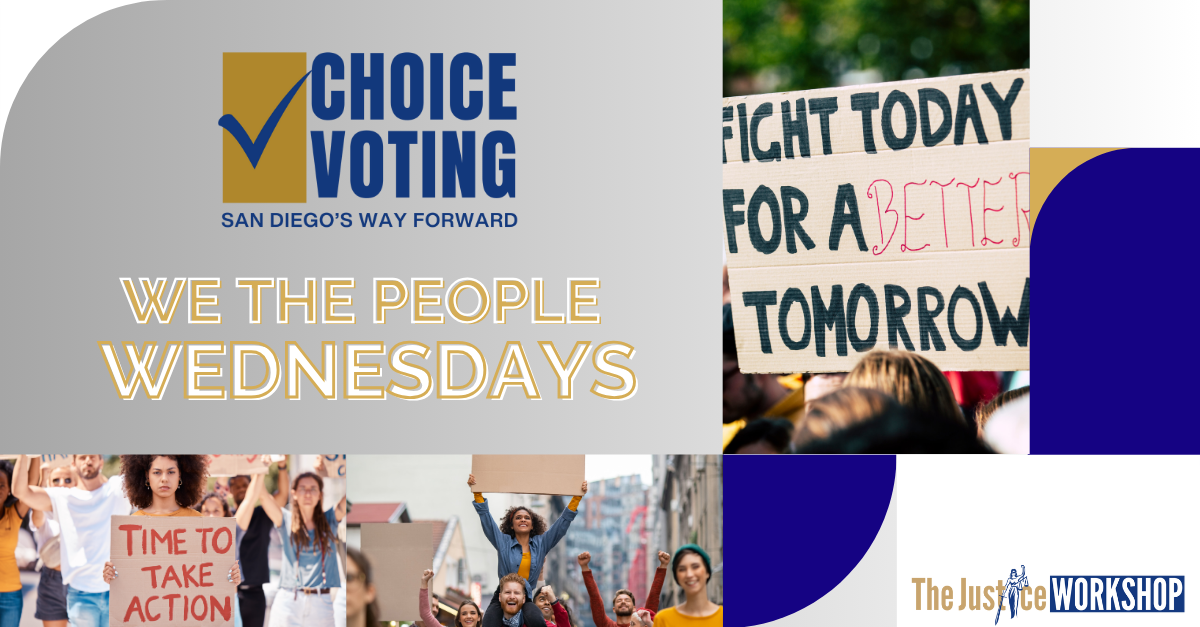 Choice Voting Volunteer Shift: We The People Wednesdays! · Mobilize
