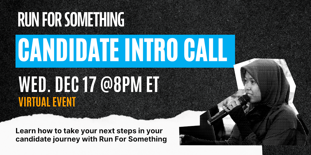 Candidate Introduction Call · Run for Something