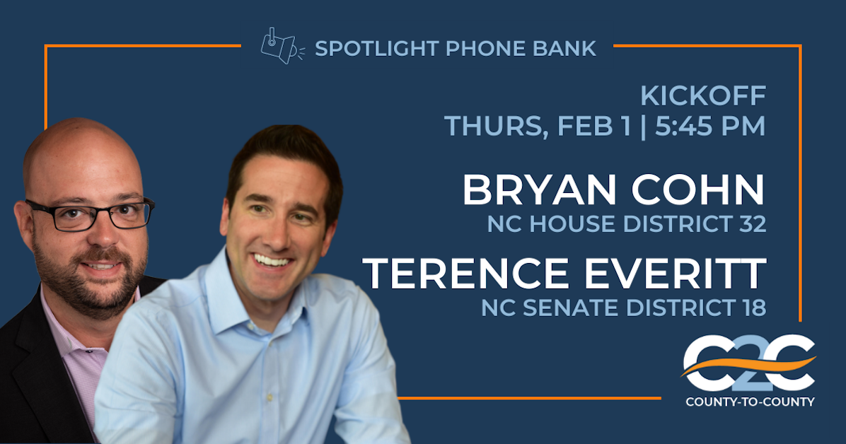 Spotlight: 2-in-1 Monthly Phone Bank for Terence Everitt (SD 18 ...