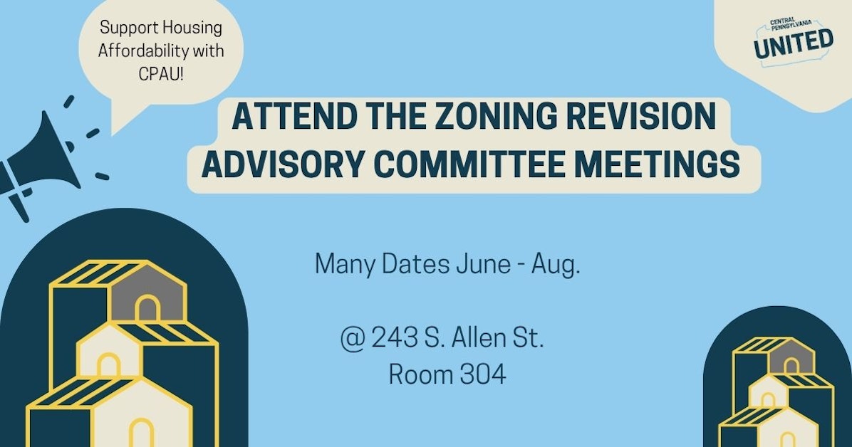 Support Housing Affordability with CPAU! Attend the Zoning Revision ...
