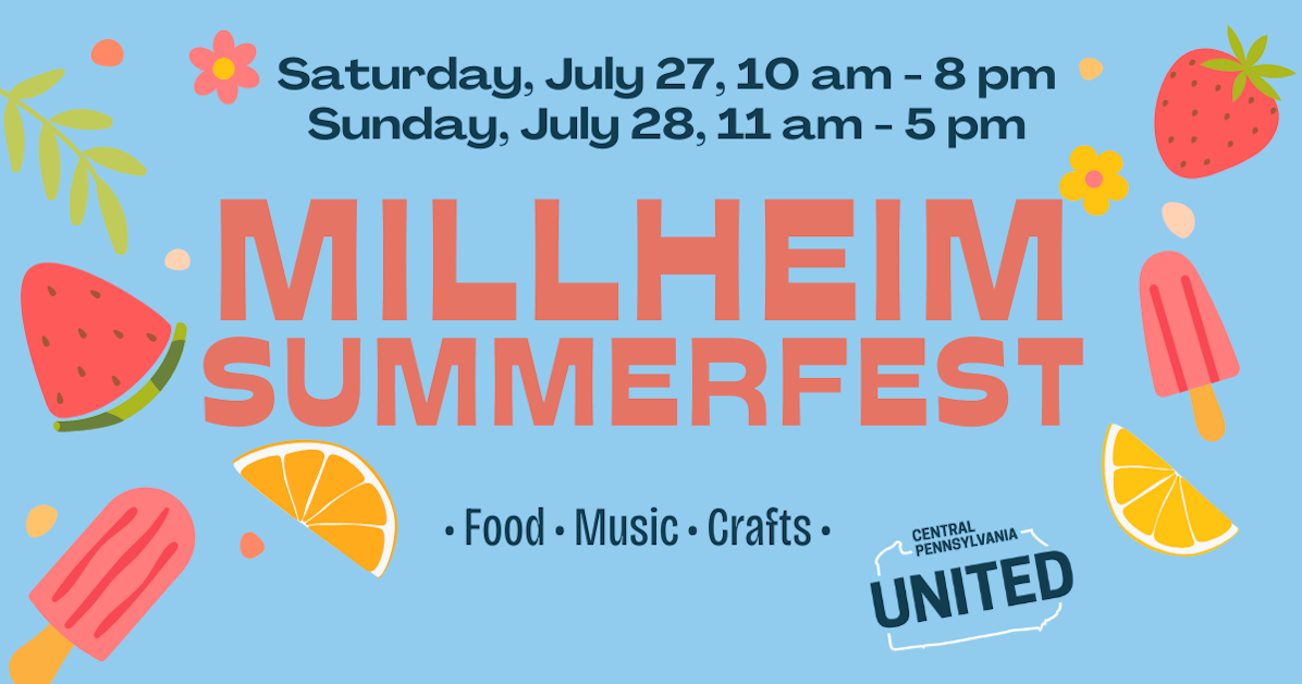 Millheim Festival Tabling with CPAU · Pennsylvania United