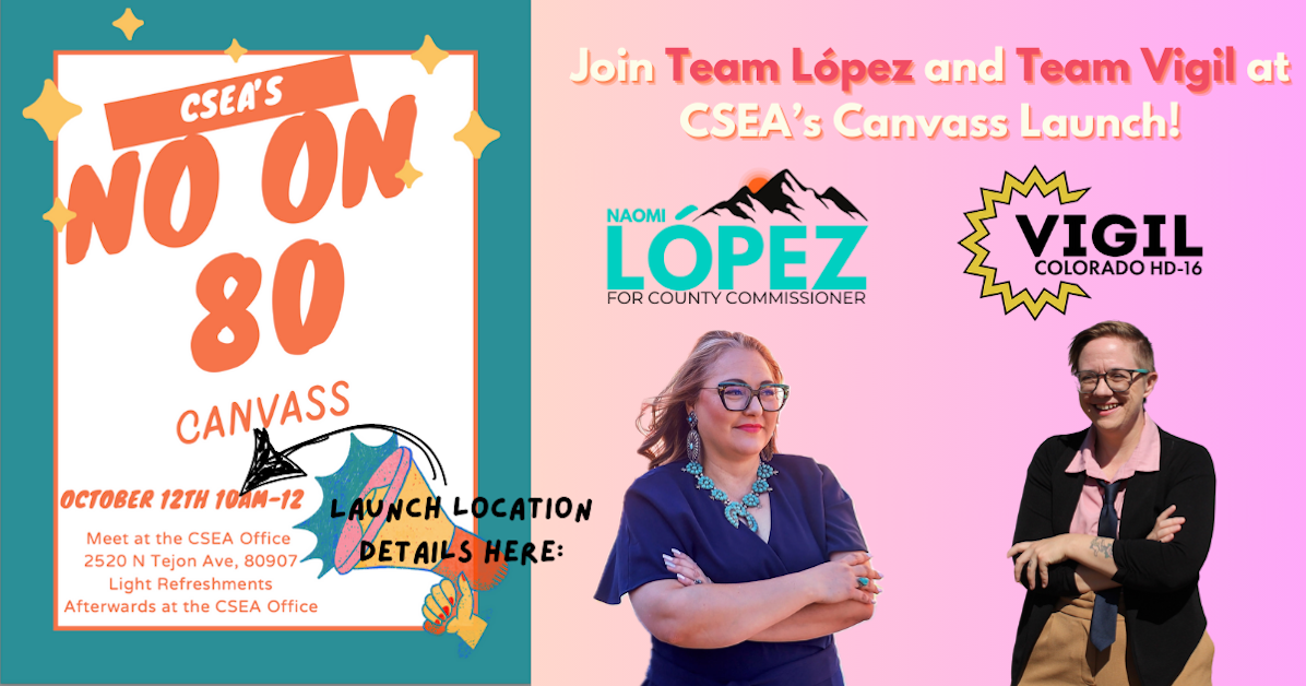 Join Team López and Team Vigil for CSEA’s Canvass Launch Against 80 ...