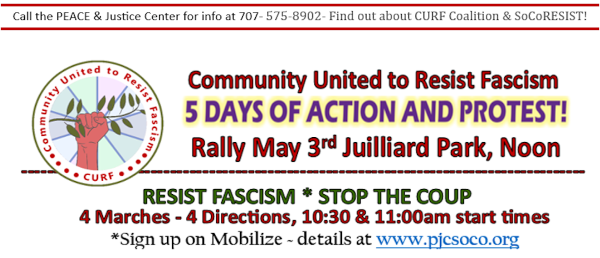 Rally for Solidarity at Julliard Park on Day 3 of CURF Days of Action ...
