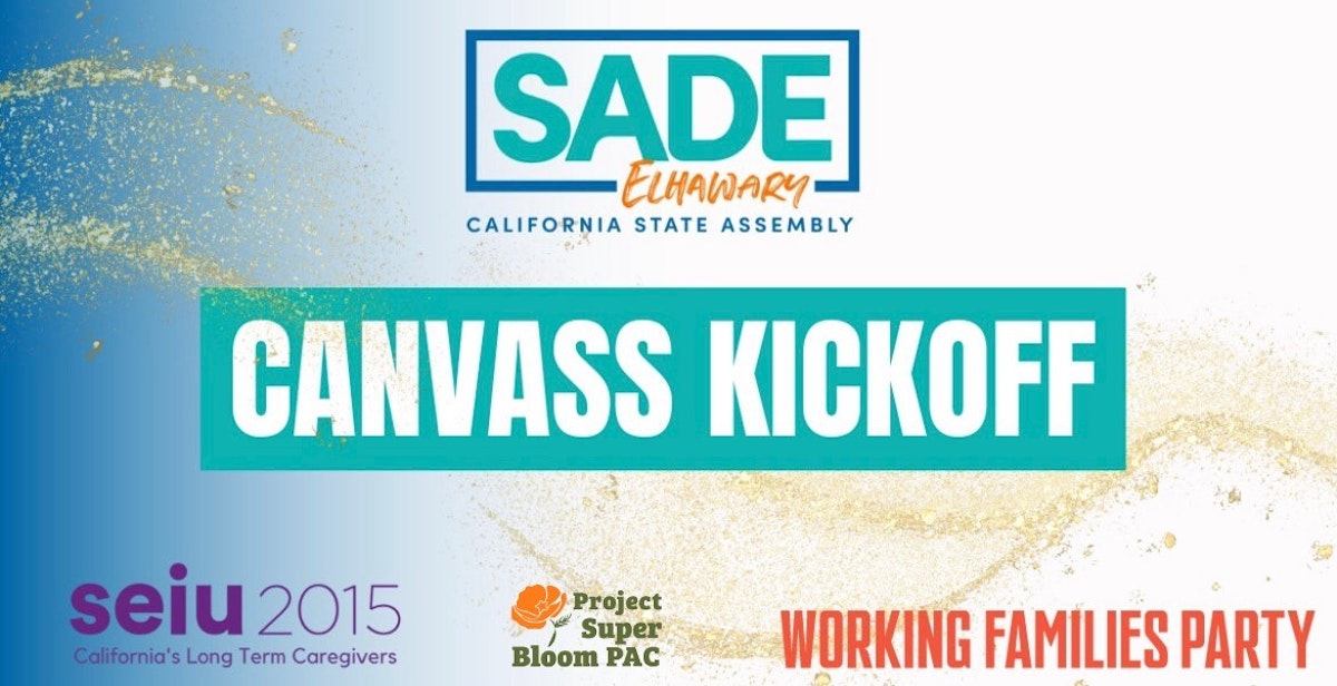 Canvass Kick Off with Team Sade4CA at Unity House HQ!! 🎉🥳 · WFP & Black ...