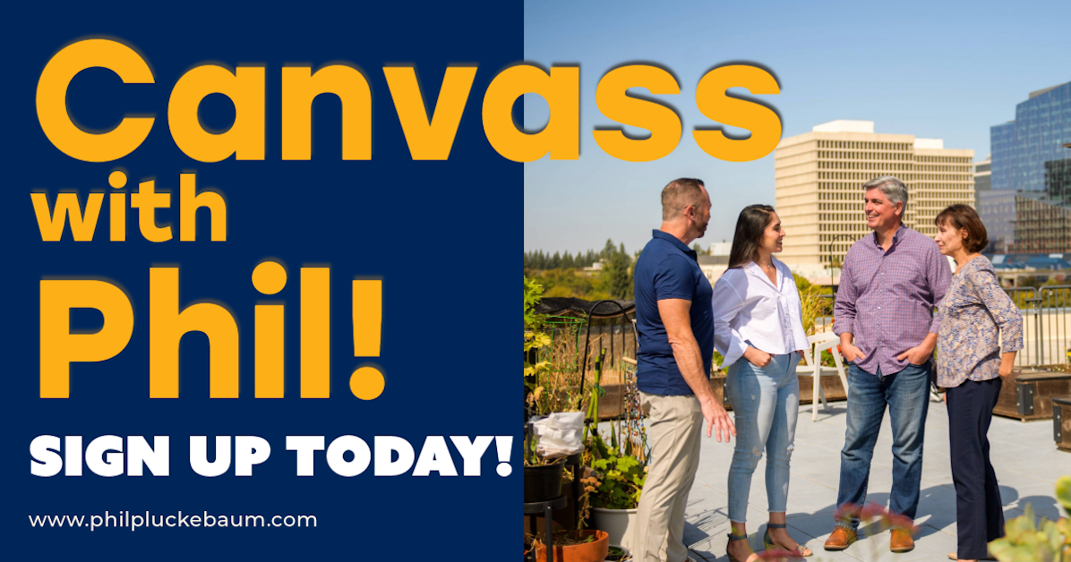 Canvass With Phil · Phil Pluckebaum for Sacramento City Council