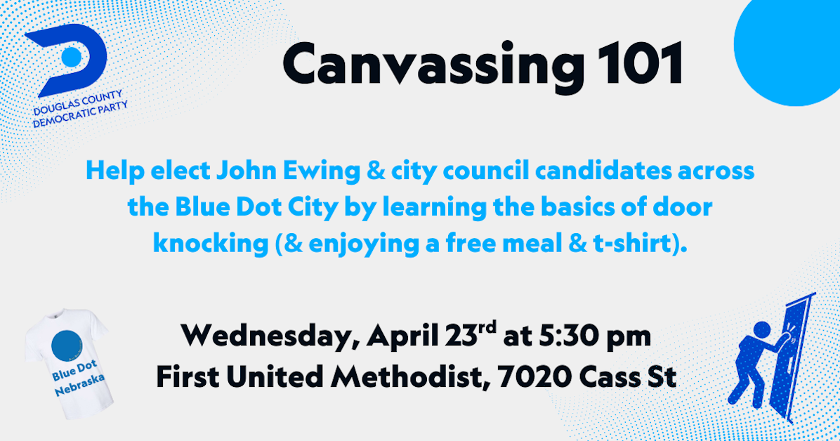 Let's Do This Omaha: Canvassing 101 with DCDP · Nebraska Democratic Party
