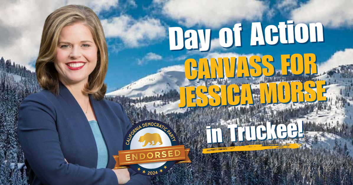 Knock on Doors in Truckee for Jessica Morse · Mobilize