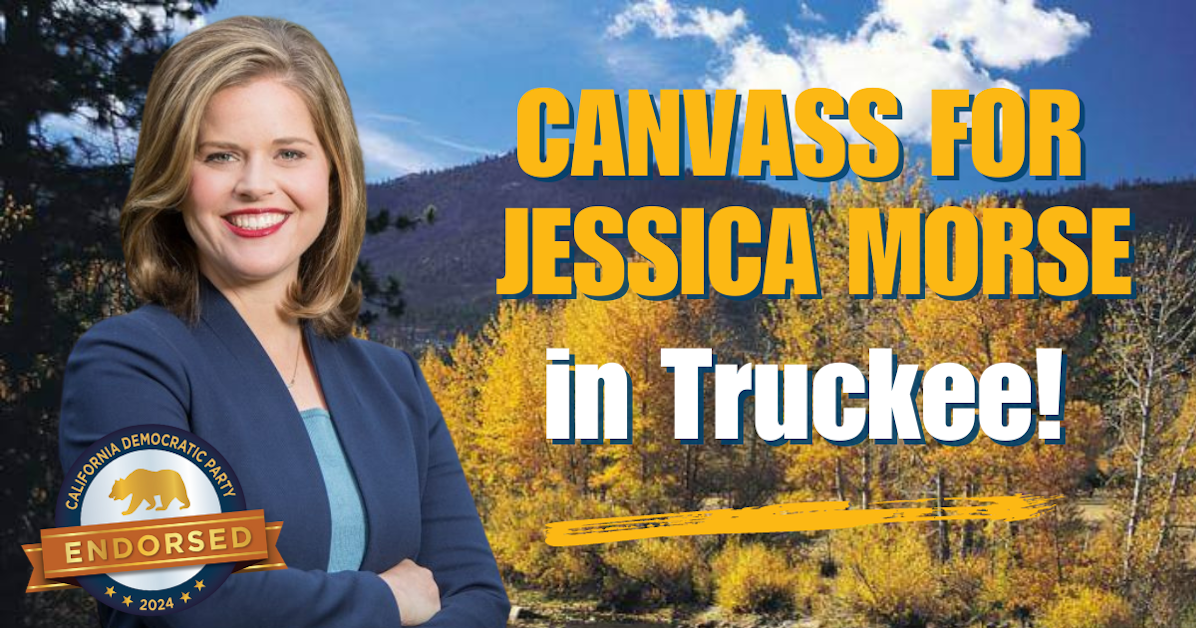 Training and Canvassing for Jessica Morse in Truckee · Mobilize