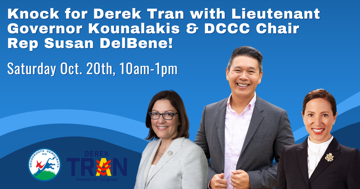 Knock with Lieutenant Governor Kounalakis & DCCC Chair Rep Susan ...