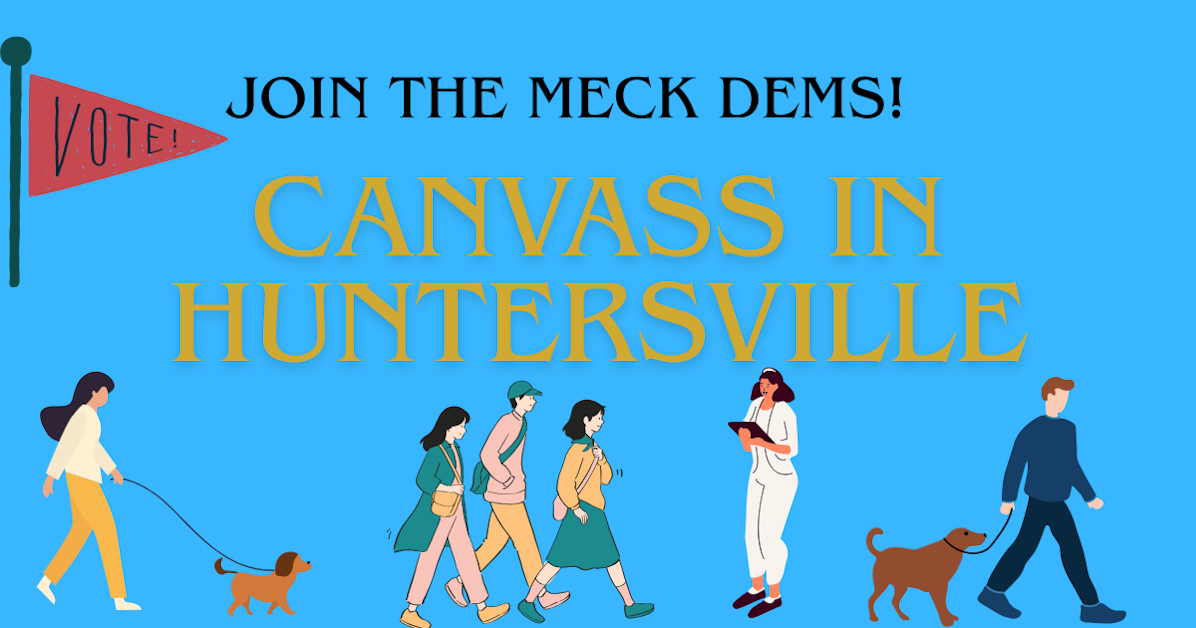 Canvass in Huntersville · Mobilize