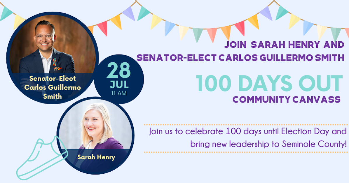 100 Day Celebration with Senator-Elect Carlos Guillermo Smith · Rainbow ...