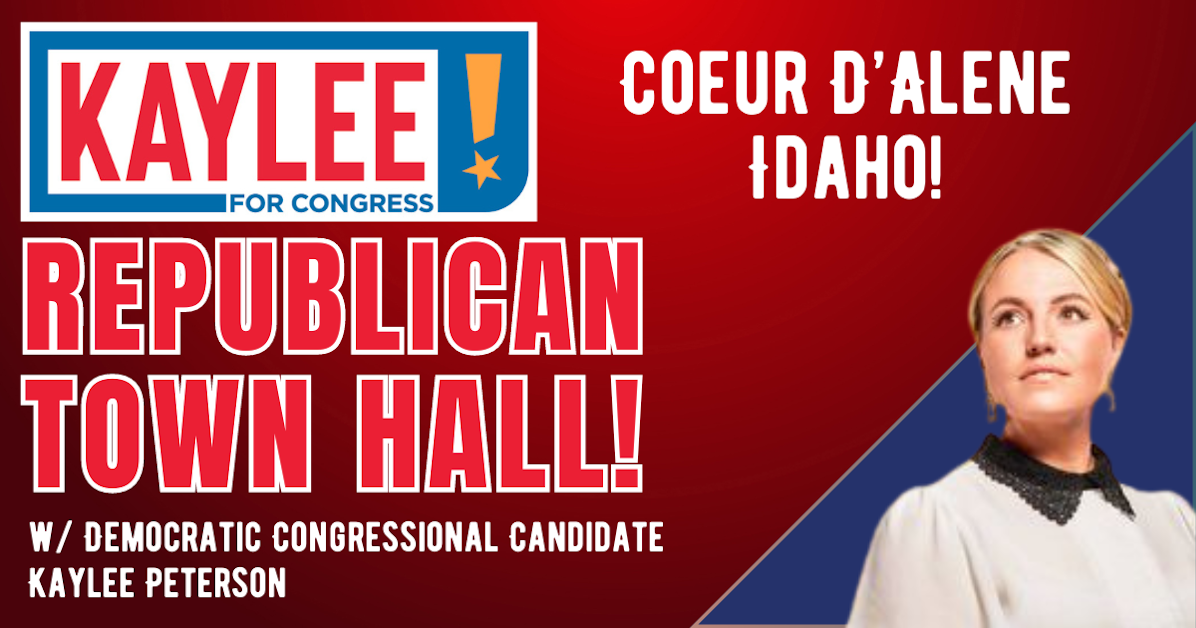 Kaylee for Congress Republican Town Hall! · Mobilize