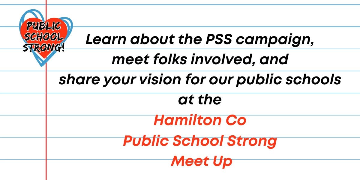 Hamilton Co Public School Strong Meet Up · Mobilize