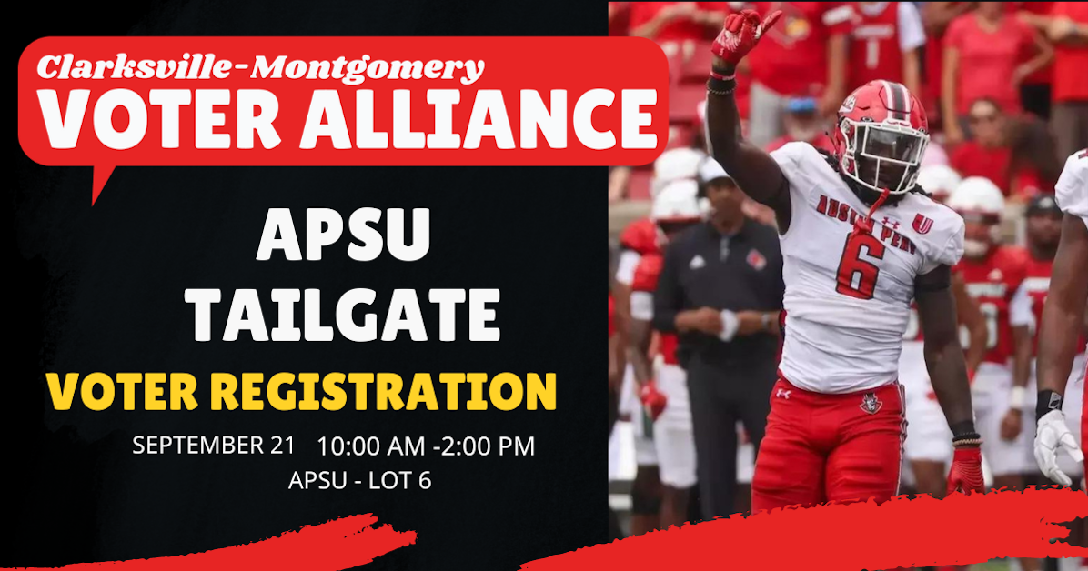 APSU Tailgate Voter Registration · Civic TN Coalition
