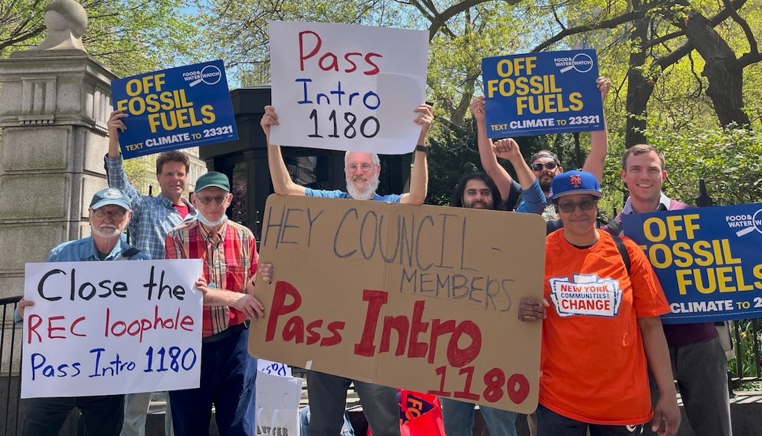 New York, NY: Local Law 97/Intro 1180 Petition Delivery to Council Member Keith Powers · Mobilize