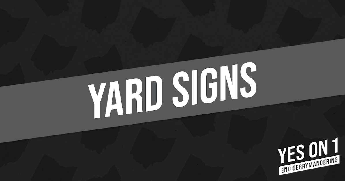 Issue 1 Yard Signs Now Available in Columbus! · Franklin County ...