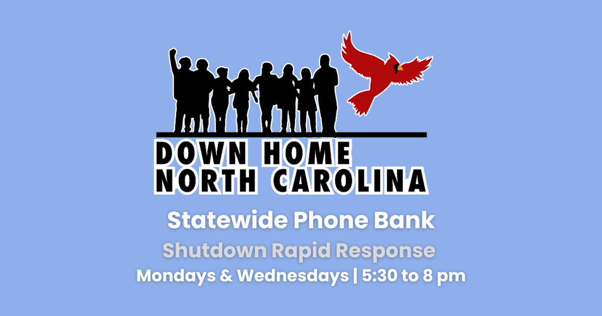 Rapid Response Phone Bank · Megaphone North Carolina