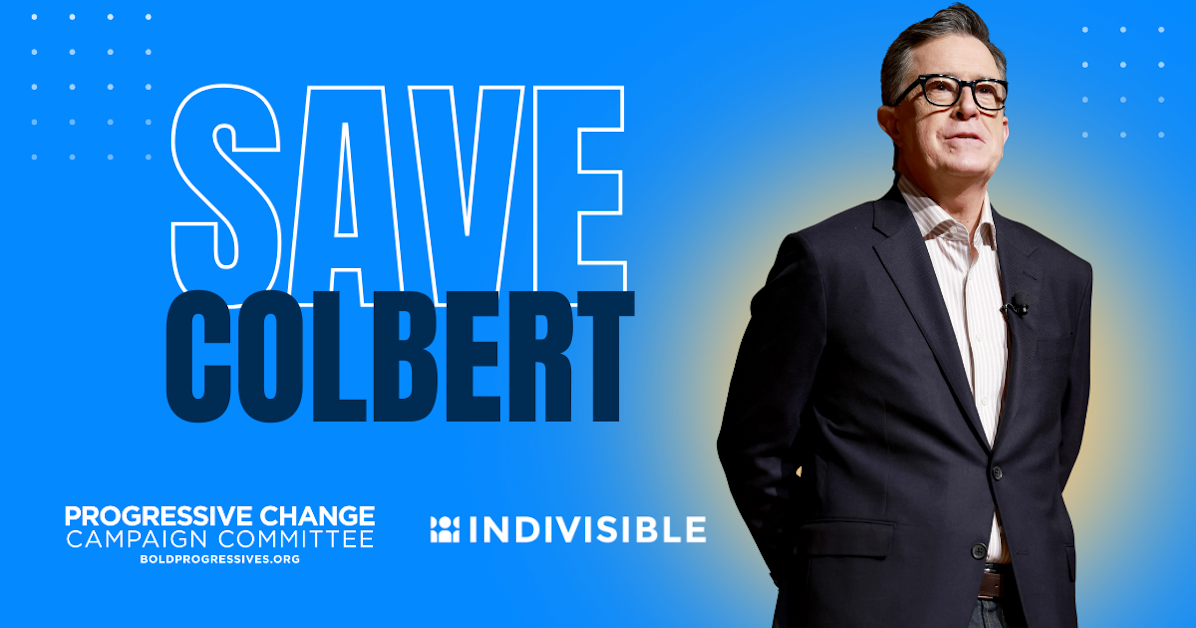 SAVE COLBERT! Solidarity Rally & Petition Delivery to CBS · Mobilize