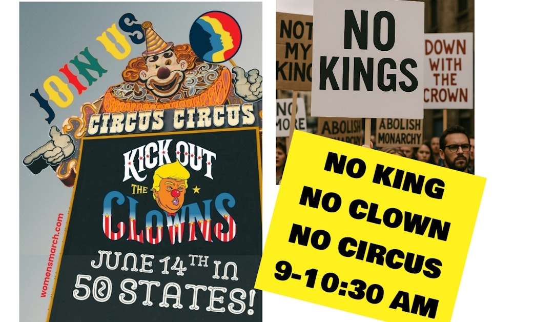NO KING, NO CLOWN, NO CIRCUS - Carrollton Democrats · Mobilize