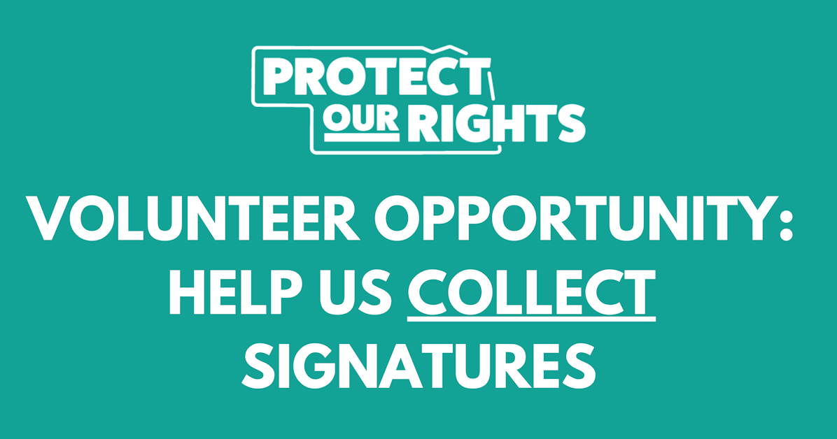 Protect Our Rights: Collect Signatures at Elkhorn Days · State Voices