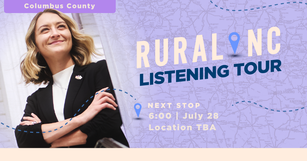 Rural Tour: Columbus County · Building Bridges for America Action Fund