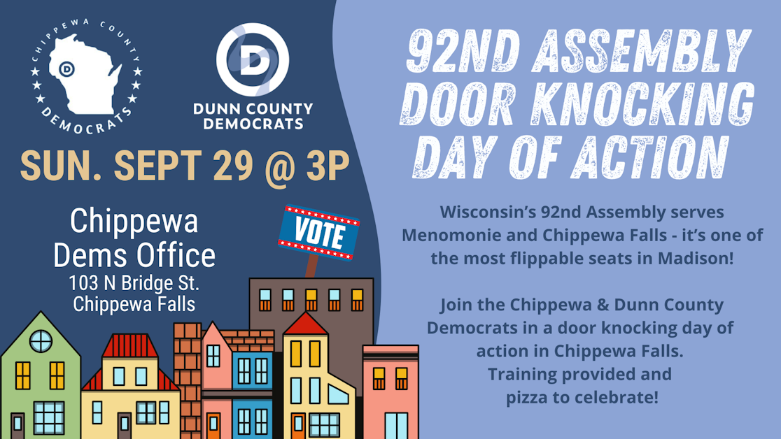 Chippewa Dems Door Knocking Action Day - Chippewa Falls · Mobilize
