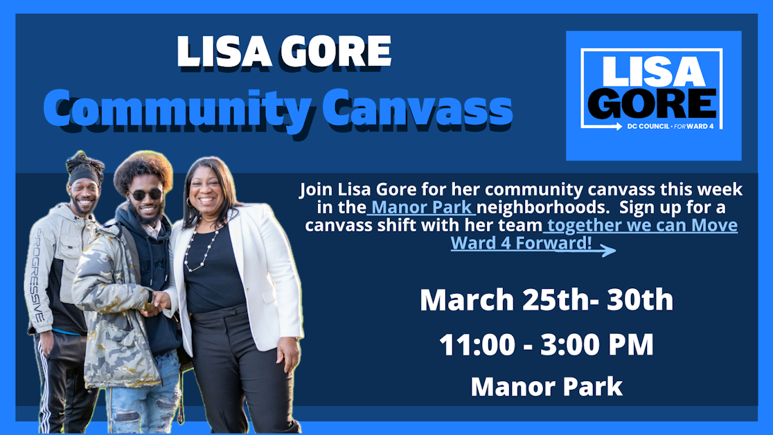 Manor Park Community Canvass · Mobilize