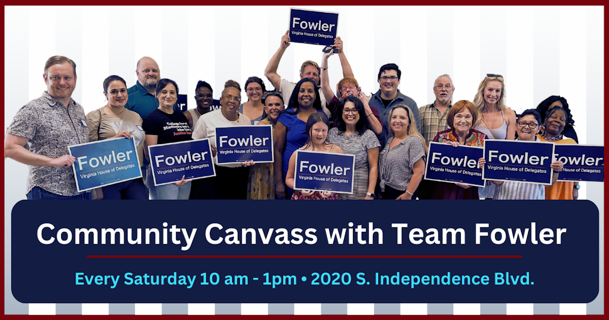 Community Canvass w/ Team Fowler · Mobilize