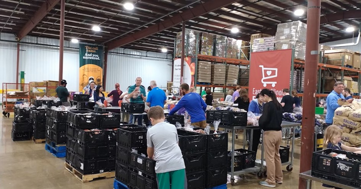 8/14/2025 Community Repack · Eastern Illinois Foodbank
