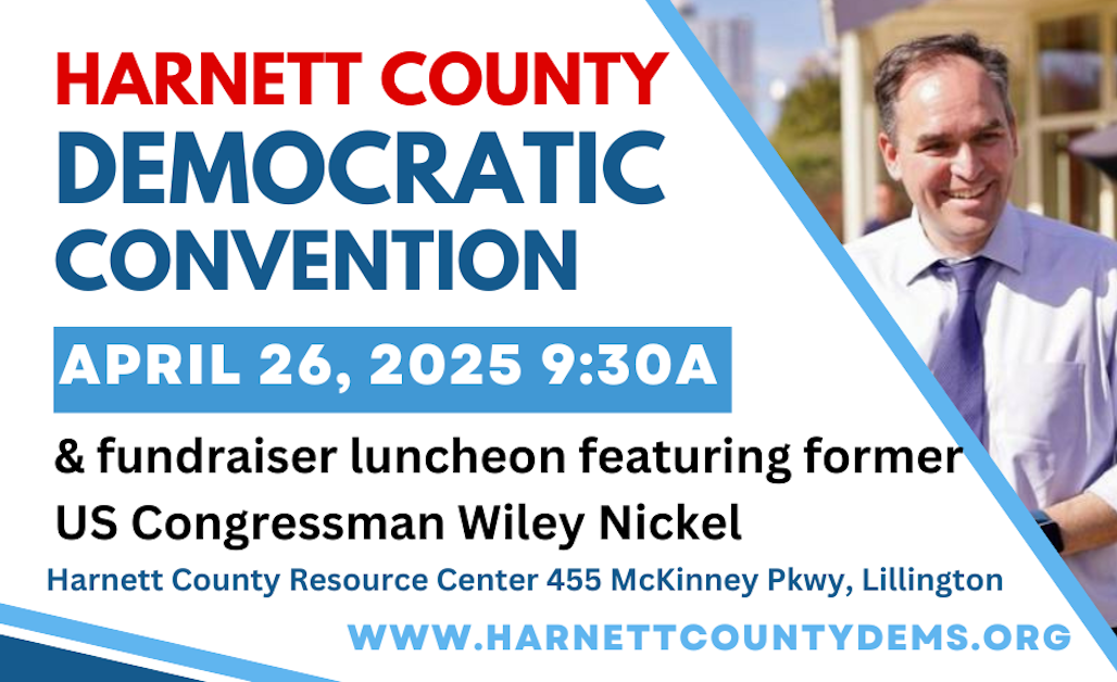 2025 Harnett County Democratic County Convention & Luncheon · Mobilize