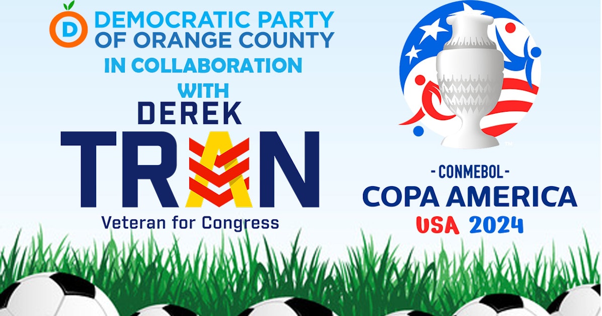 Copa América Watch Party with Derek Tran for Congress! · Mobilize