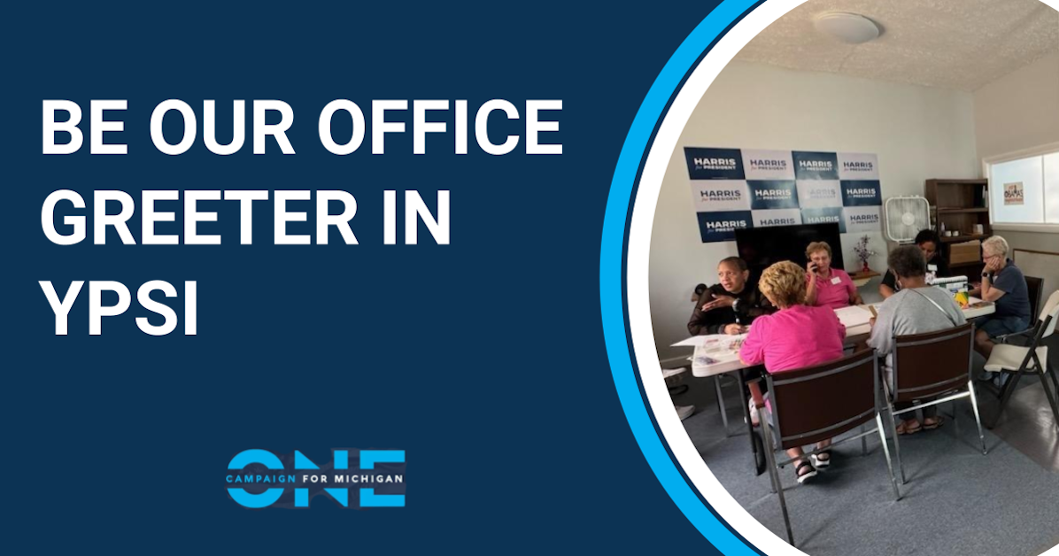 Ypsilanti Office Greeter · Mobilize