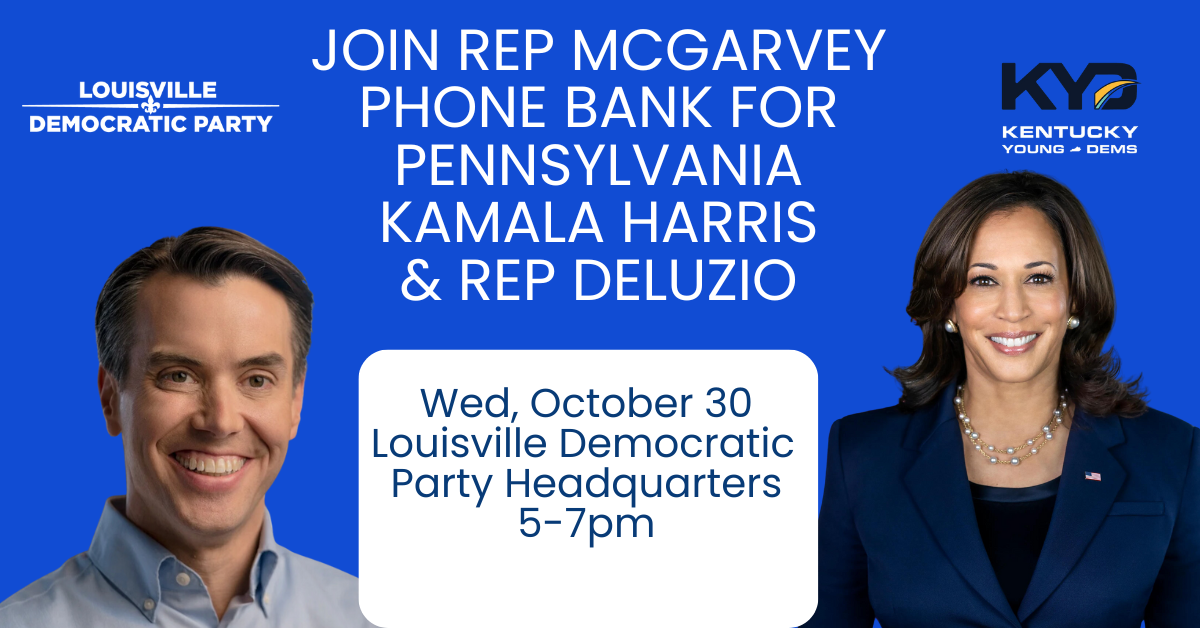 Pennsylvania Phone Bank with Rep Morgan McGarvey · Mobilize