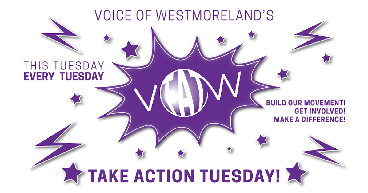 VOW Take Action Tuesday · Pennsylvania United