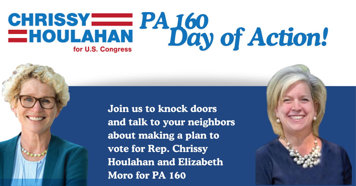 PA 160 Day of Action for Elizabeth Moro, Sen Kane and Rep. Chrissy ...
