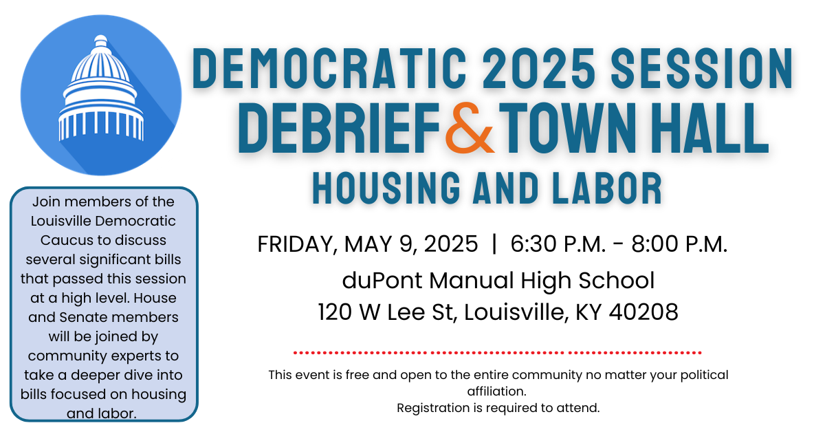 Democratic 2025 Session Debrief and Town Hall · Mobilize