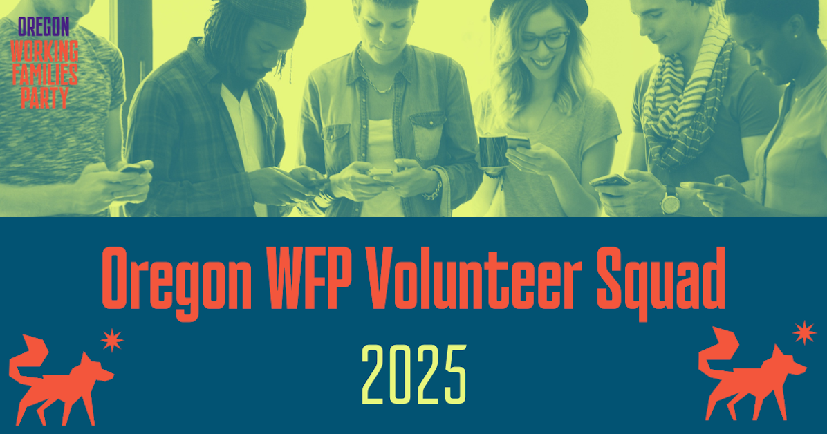 Oregon WFP Volunteer Squad 2025 · Mobilize