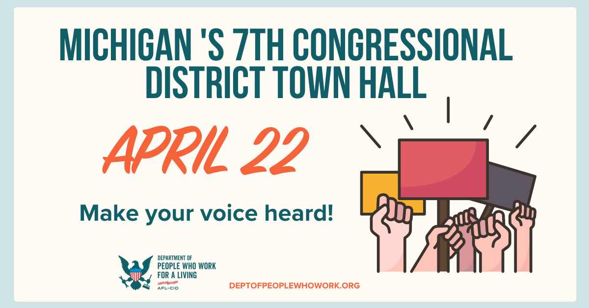 Michigan 's 7th Congressional District Town Hall with Invited Guest Tom ...
