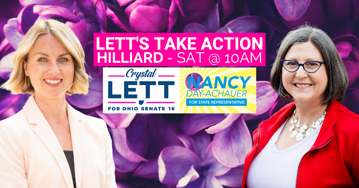 Day of Action with Crystal Lett and Nancy Day- Achauer: Hilliard Lit ...