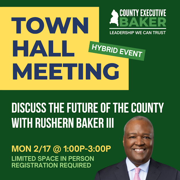 Prince George’s at a Crossroads: A Town Hall with Rushern Baker III ...