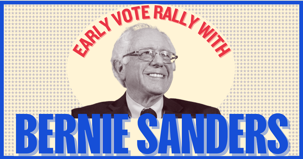 Early Vote Rally with Bernie Sanders · Minnesota DFL